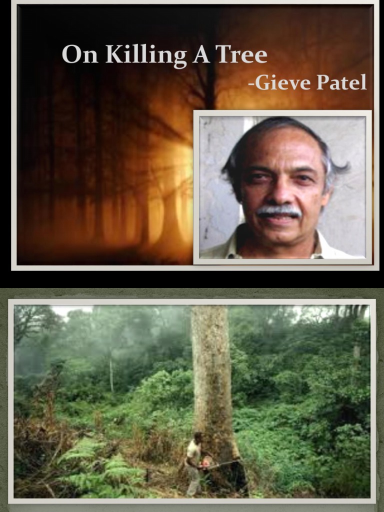 Killing a Tree: Gieve Patel's Poem | PDF | Science & Mathematics