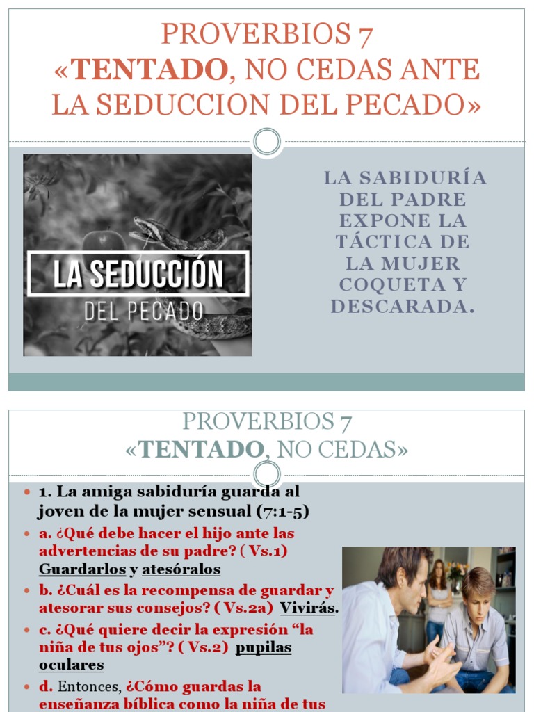 PROVERBIOS 7 Hecho | PDF | Religión y creencia