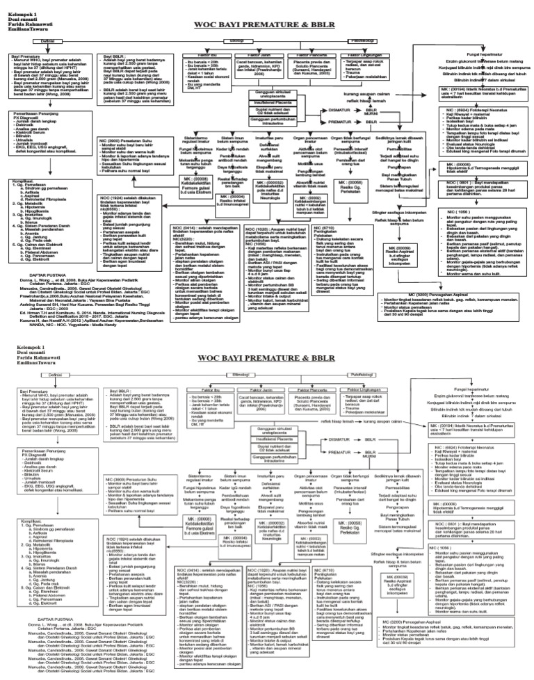 WOC Bayi Prematur Dan BBLR | PDF
