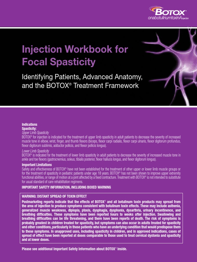 BNO72122 - v2 - 161956 Focal Spasticity Workbook - FINAL - PI | PDF ...