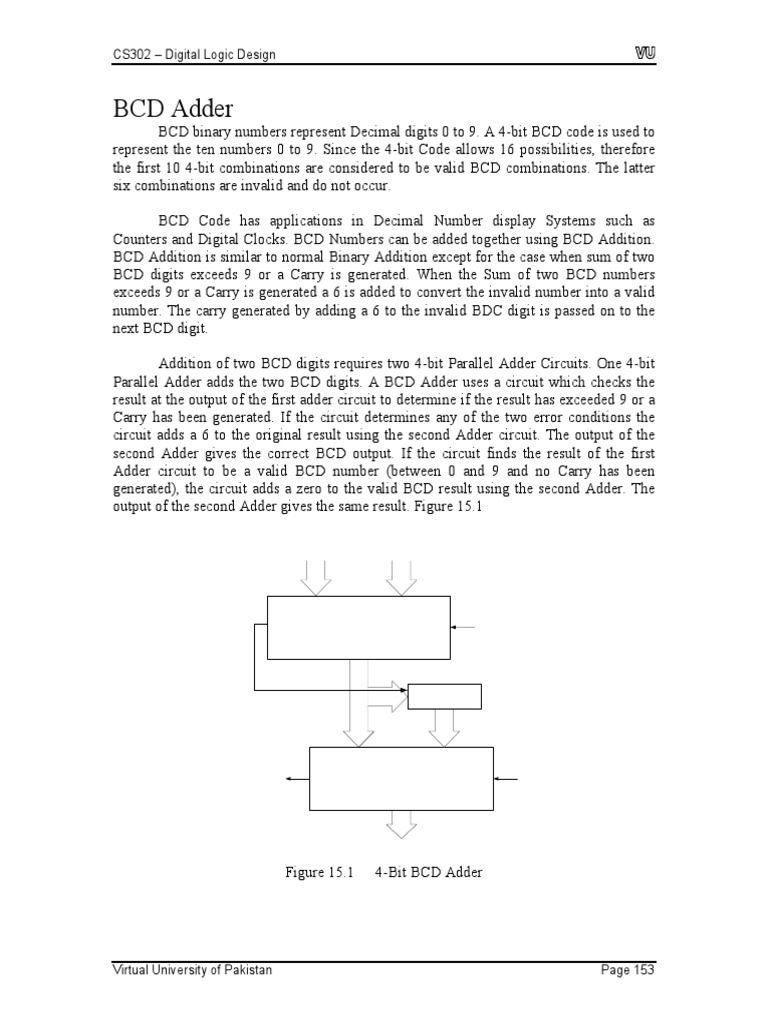Lecture 15 PDF | PDF | Binary Coded Decimal | Subtraction