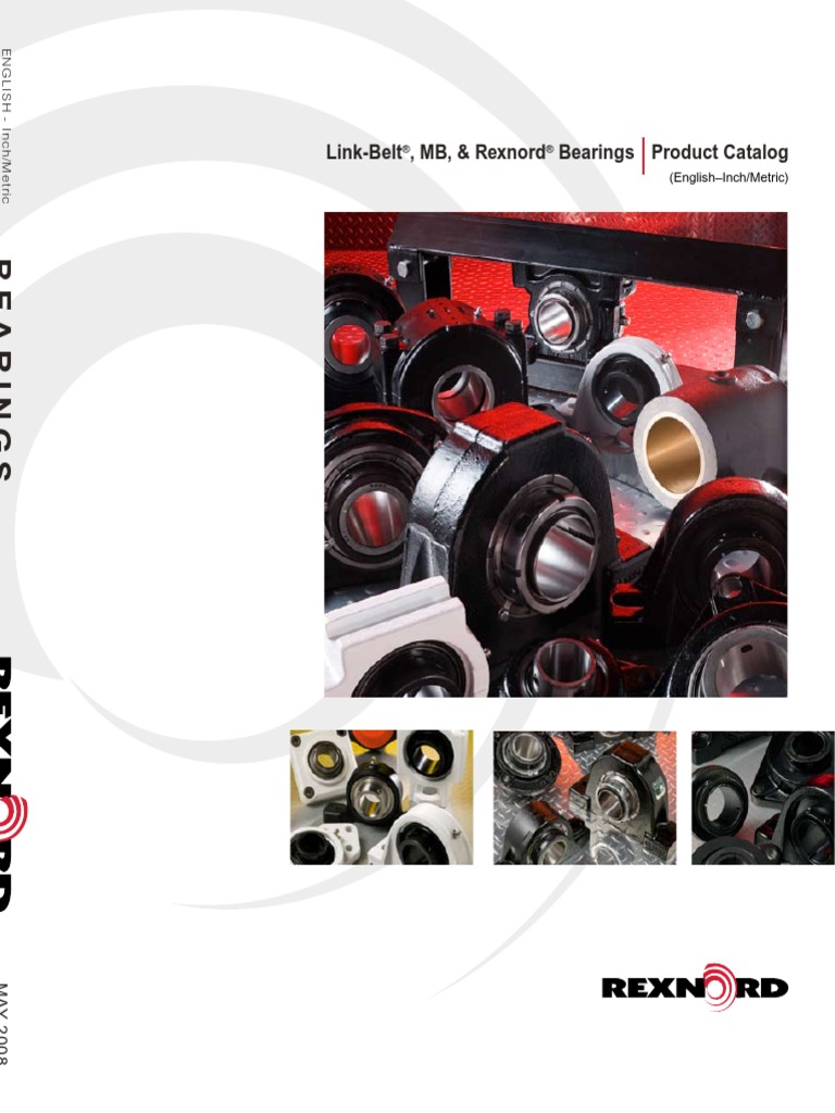 Link Belt Catalogo PDF | PDF | Bearing (Mechanical) | Mechanical ...