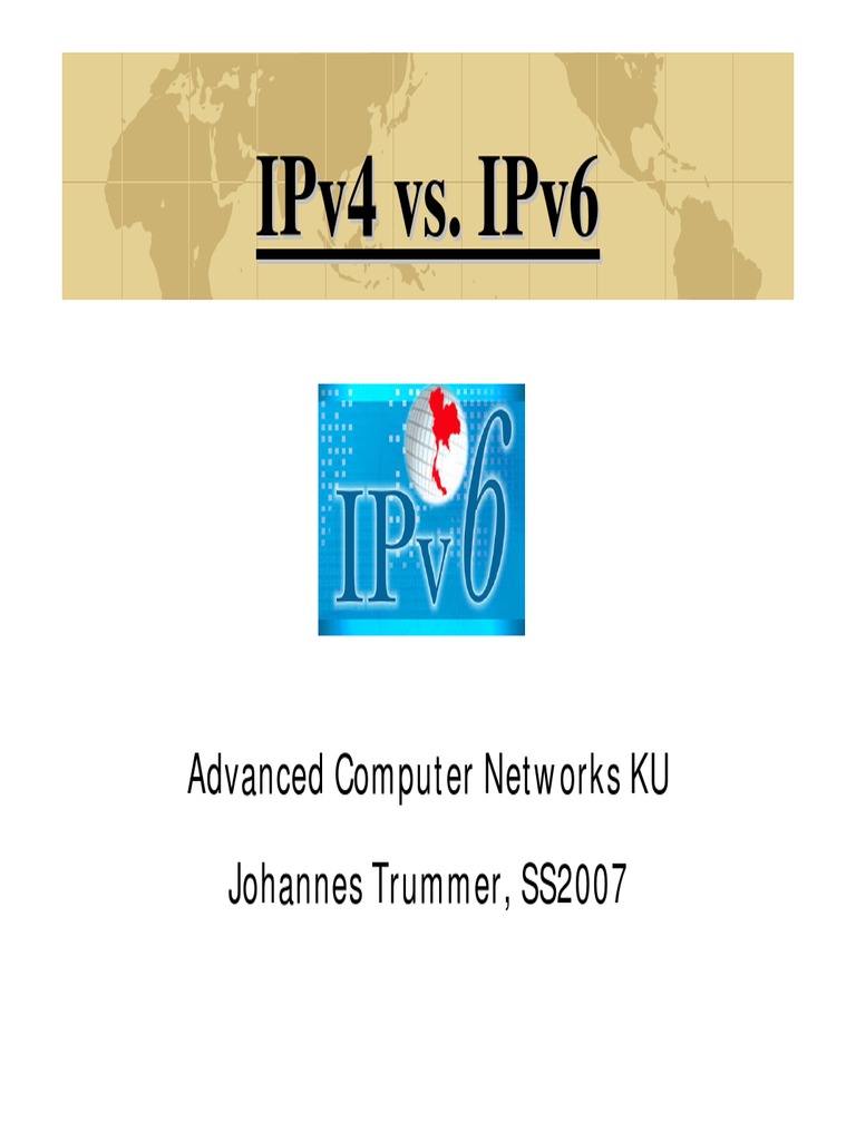 An Overview of IPv4 vs IPv6: Addressing the Need for Transition to the Next Generation IP ...