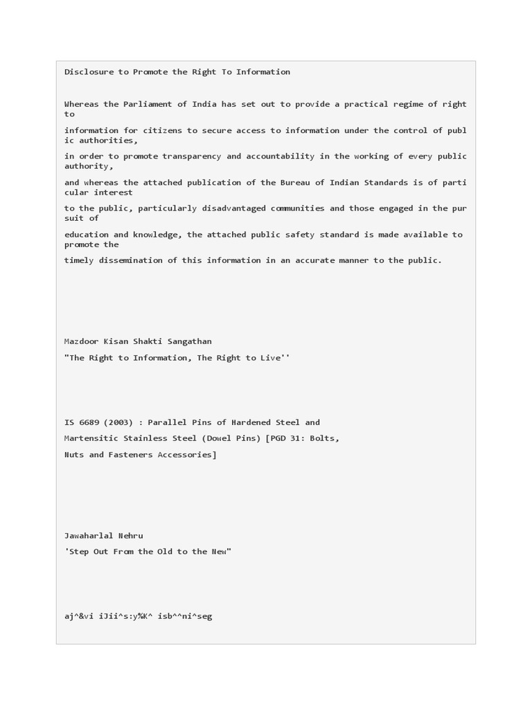 Iso 8734 | PDF | Standardization | Screw