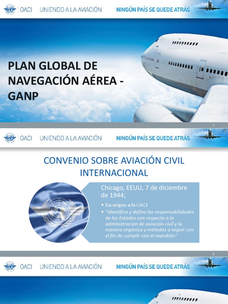 Plan Global de Navegación Aérea - GANP | PDF | Control de tráfico aéreo ...
