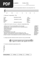 Sunetele Si Notele Muzicale | PDF