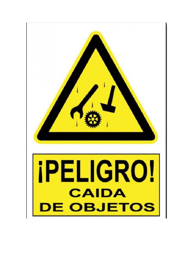 Señalizacion Caida de Objetos | PDF
