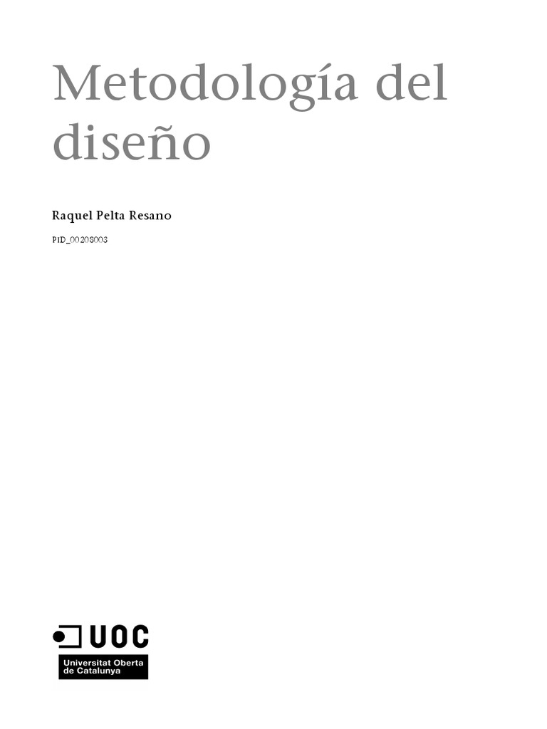 Design Thinking. Tendencias en La Teoría y La Metodología Del Diseño ...