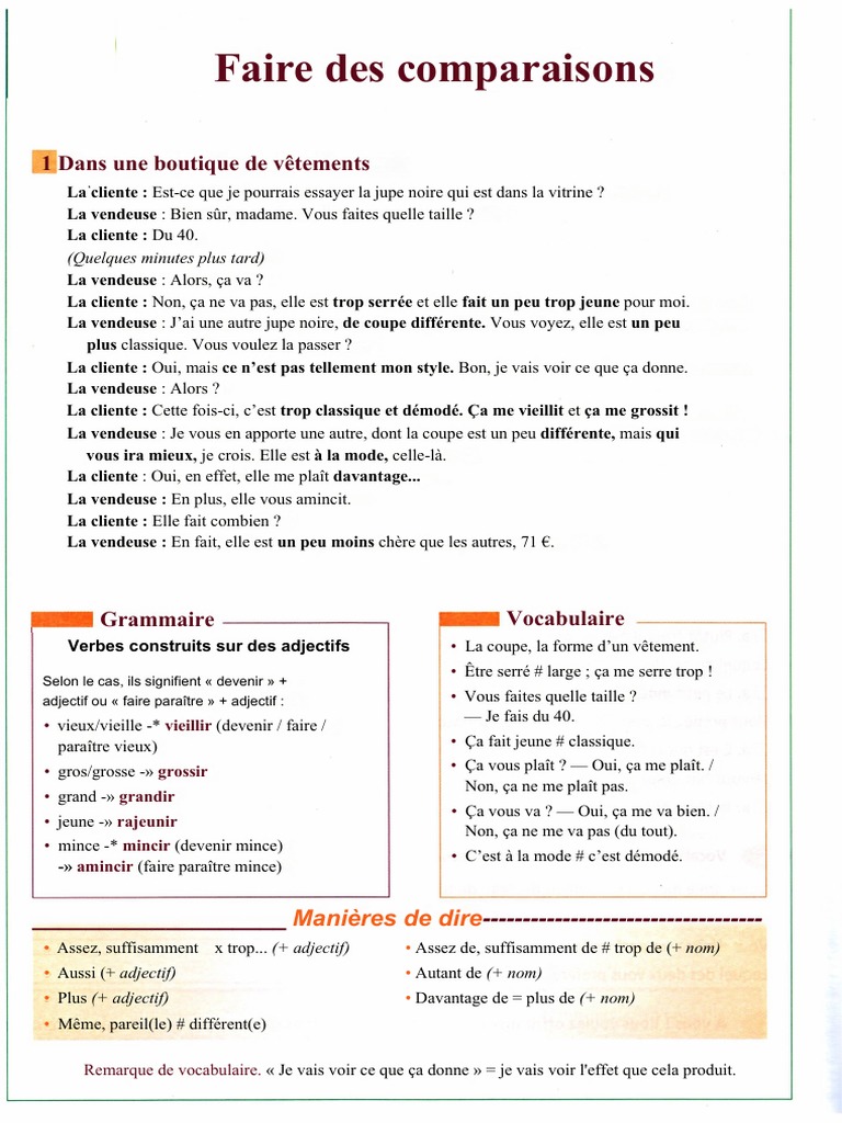 Faire Comparaisons OCR | PDF | Linguistique | Langues