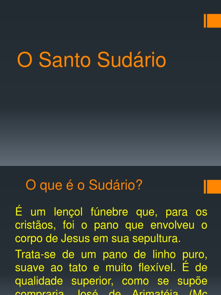 O Santo Sudário | Download grátis PDF | Sudário de Turim | Crucificação ...