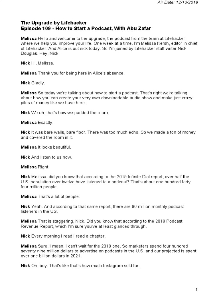 How To Start A Podcast | PDF | Podcast | Spotify