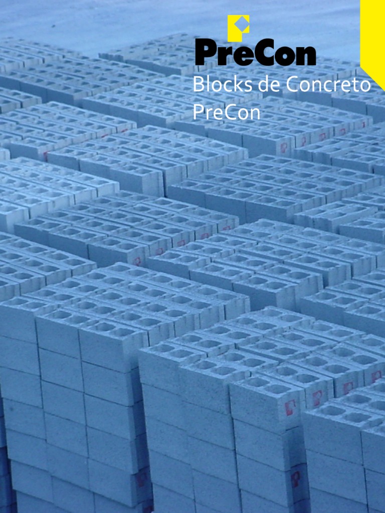 Block Precon | PDF | Hormigón | Naturaleza