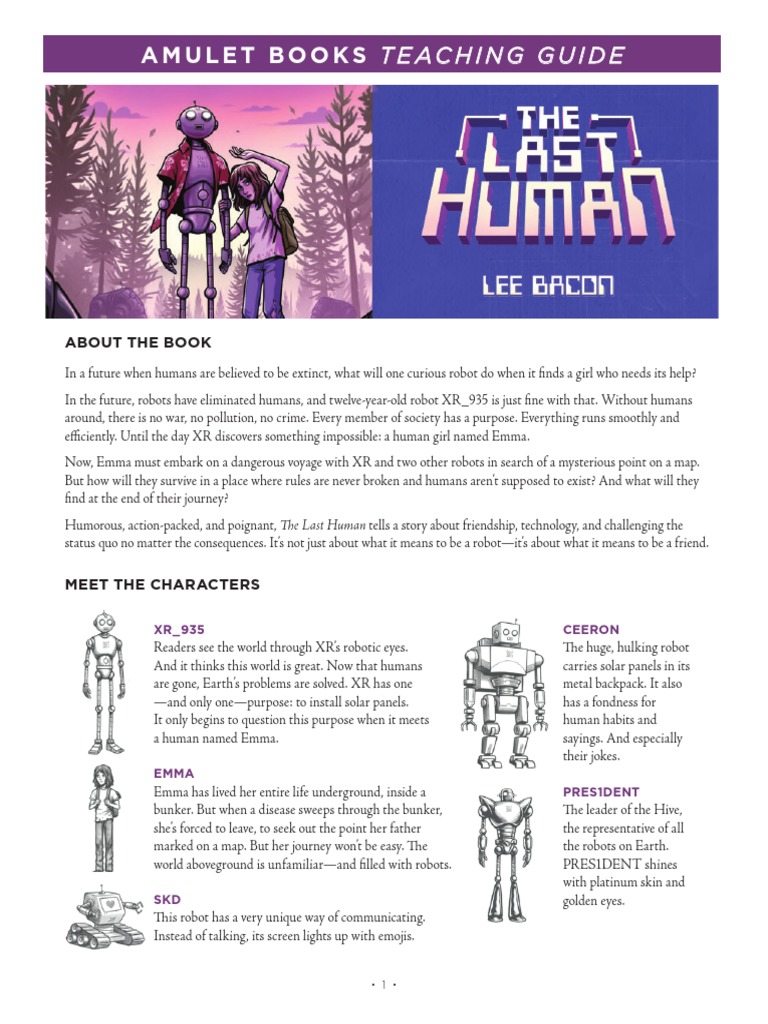 The Last Human Teaching Guide | PDF | Byte | Robot