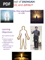 V. The Concept of Dungan, Spirit or Soul | PDF | Soul | Spirituality