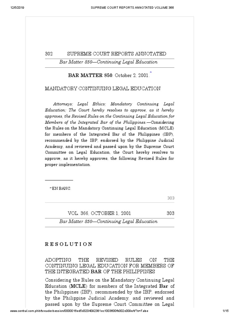 Continuing Legal Education | PDF | Supreme Courts | Legal Education