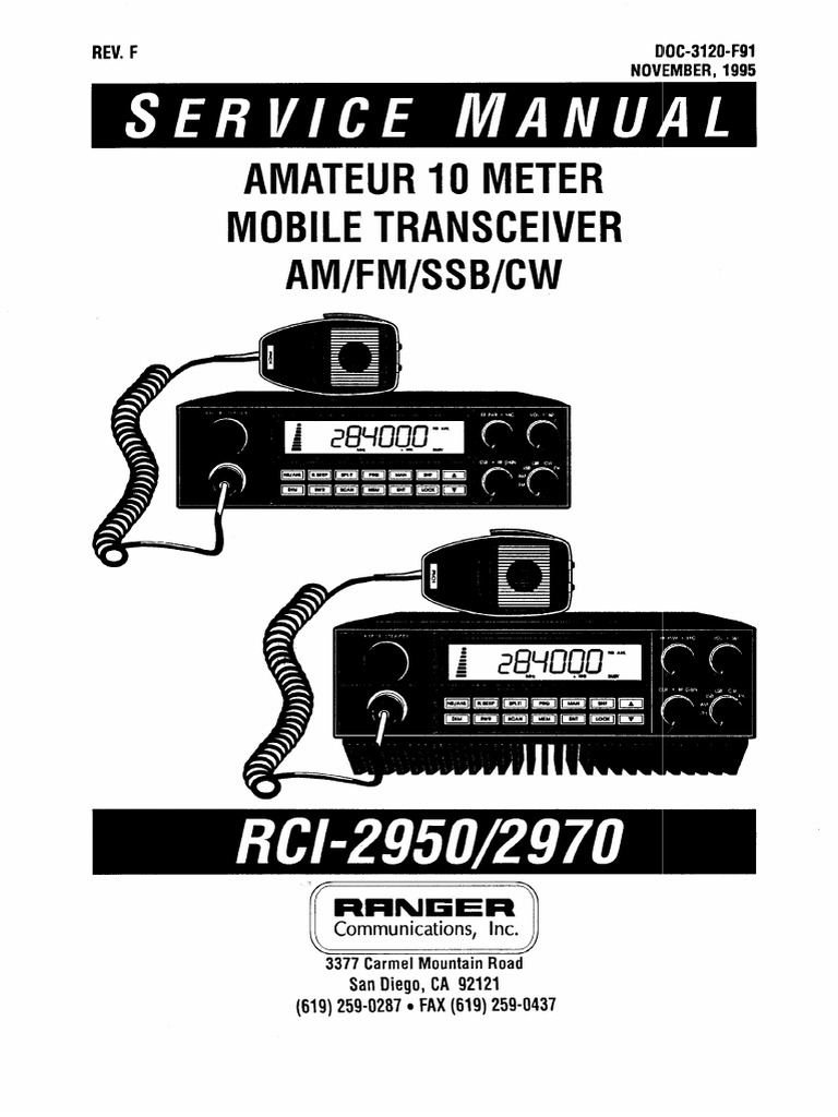 Rci 2950 | PDF