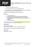 TCS - Relieving Letter | PDF | Computing And Information Technology ...