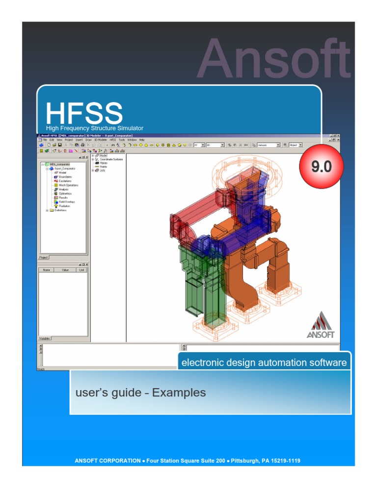 Hfss Examples | PDF | Menu (Computing) | Button (Computing)