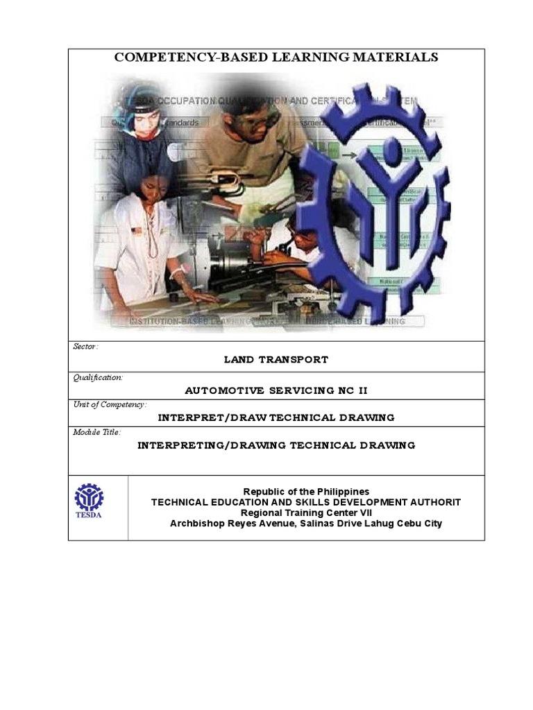Interpreting Technical Drawings for Automotive Servicing Competency ...