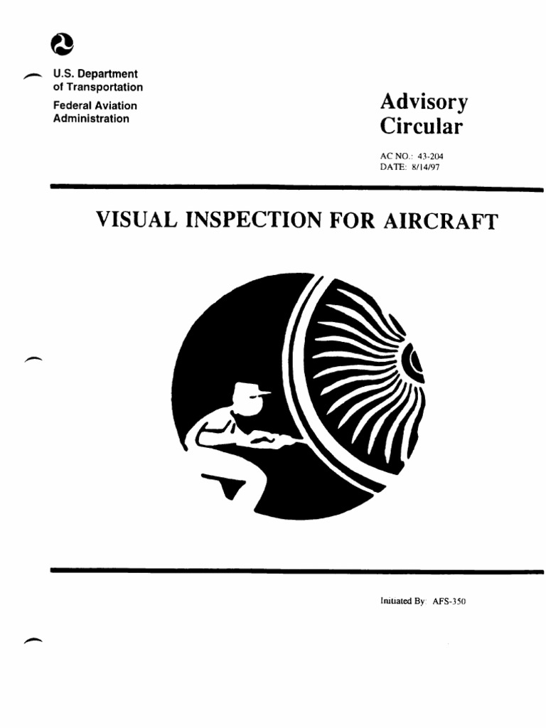Ac43-204 - Aircraft Visual Inspection | PDF