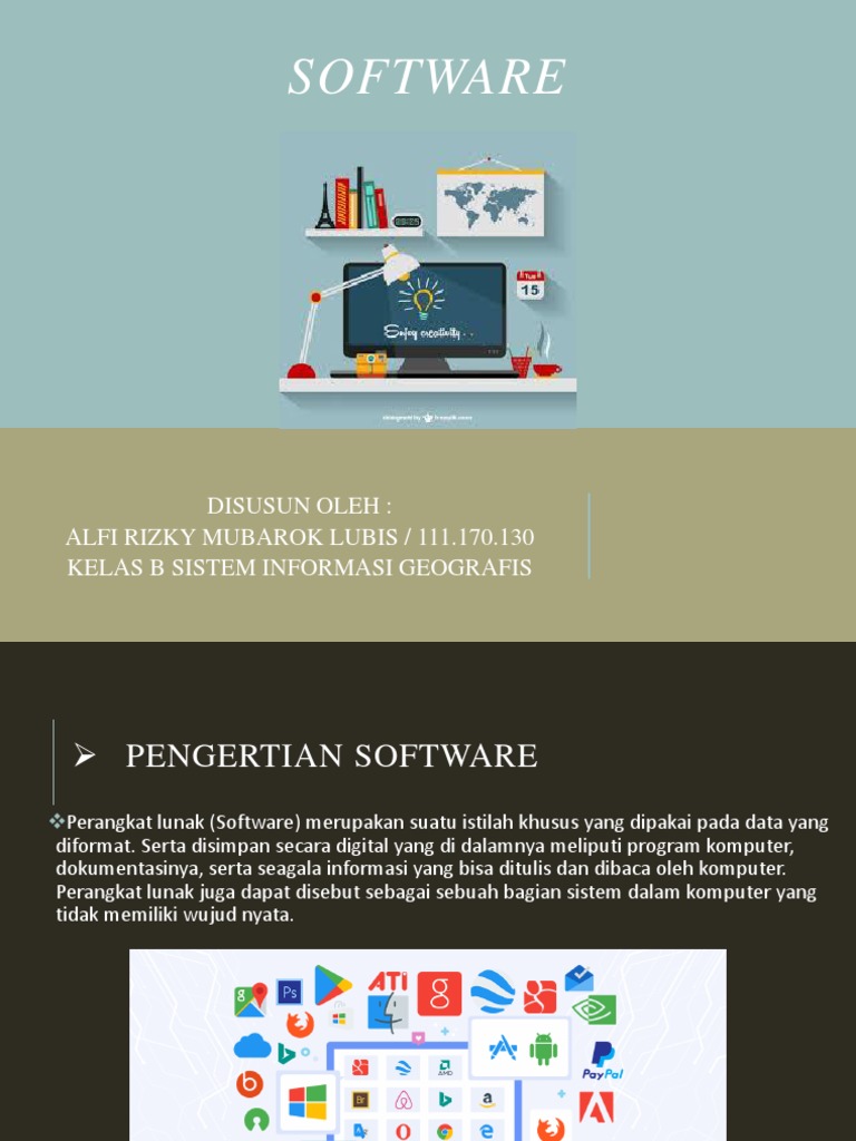 Pengertian dan Sejarah Software | PDF
