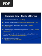 UCC 2 207 Flow Chart | PDF | Offer And Acceptance | Uniform Commercial Code