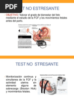 12.test No Estresante | PDF | El embarazo | Parto
