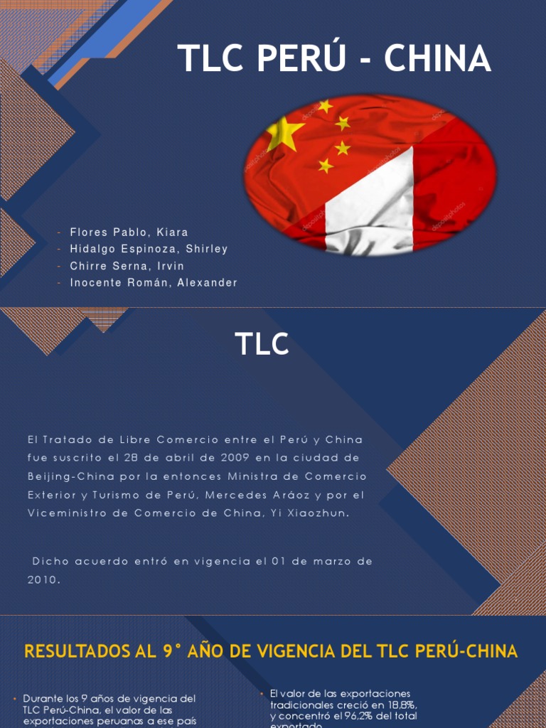 Impacto del TLC Perú-China en Exportaciones | PDF | Economía (general ...