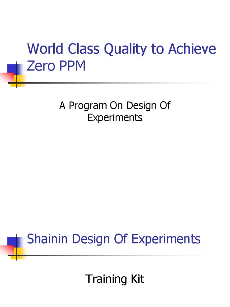 World Class Quality To Achieve Zero PPM 231111 | Download Free PDF ...