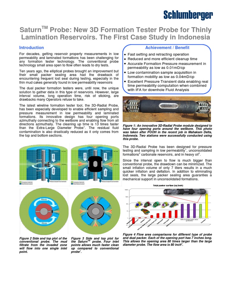 The Saturn Probe Applications in The Makakam Delta | PDF | Petroleum ...