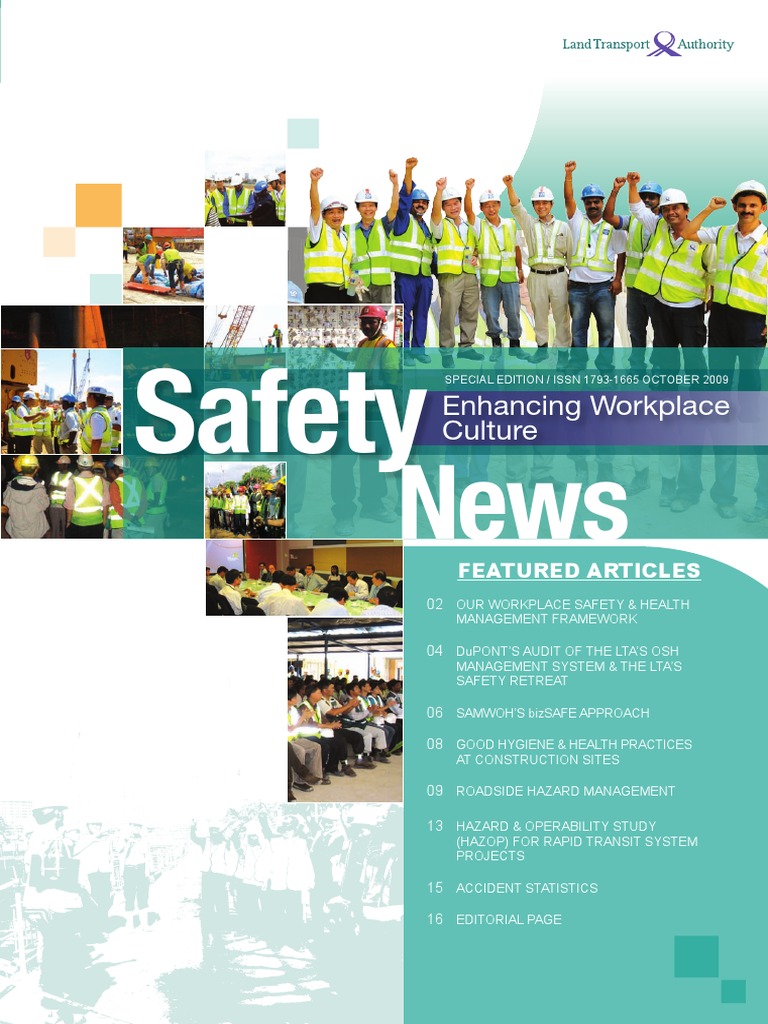 SafetyNews Special Edition09 PDF | PDF | Occupational Safety And Health ...