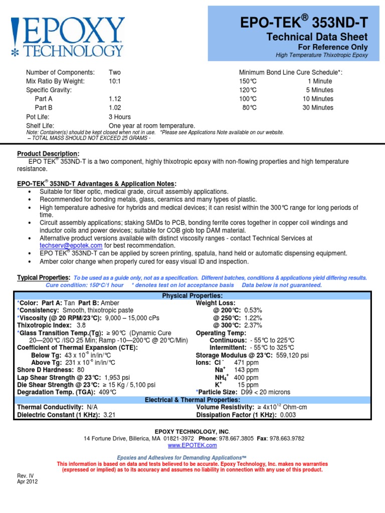 353ND T | PDF | Epoxy | Inductor