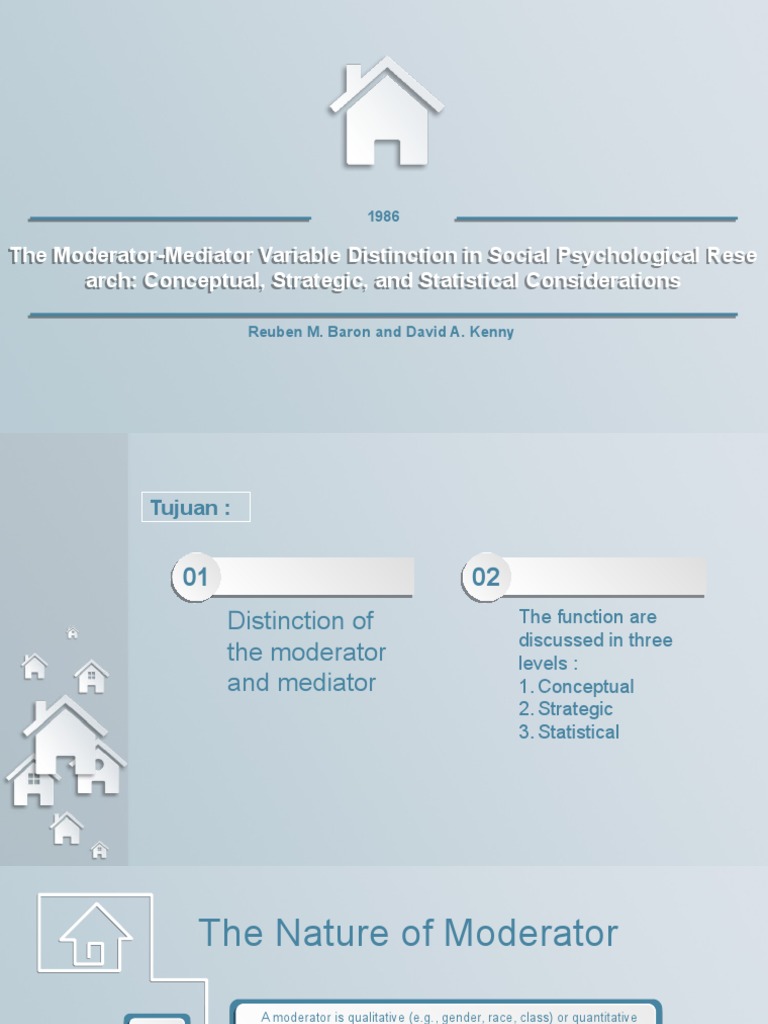 Diskusi Topik Variabel Moderator Atau Moderasi | PDF | Dependent And ...