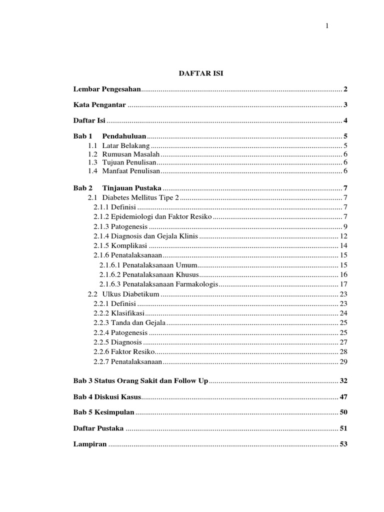 DM Tipe 2 Dengan Komplikasi | PDF
