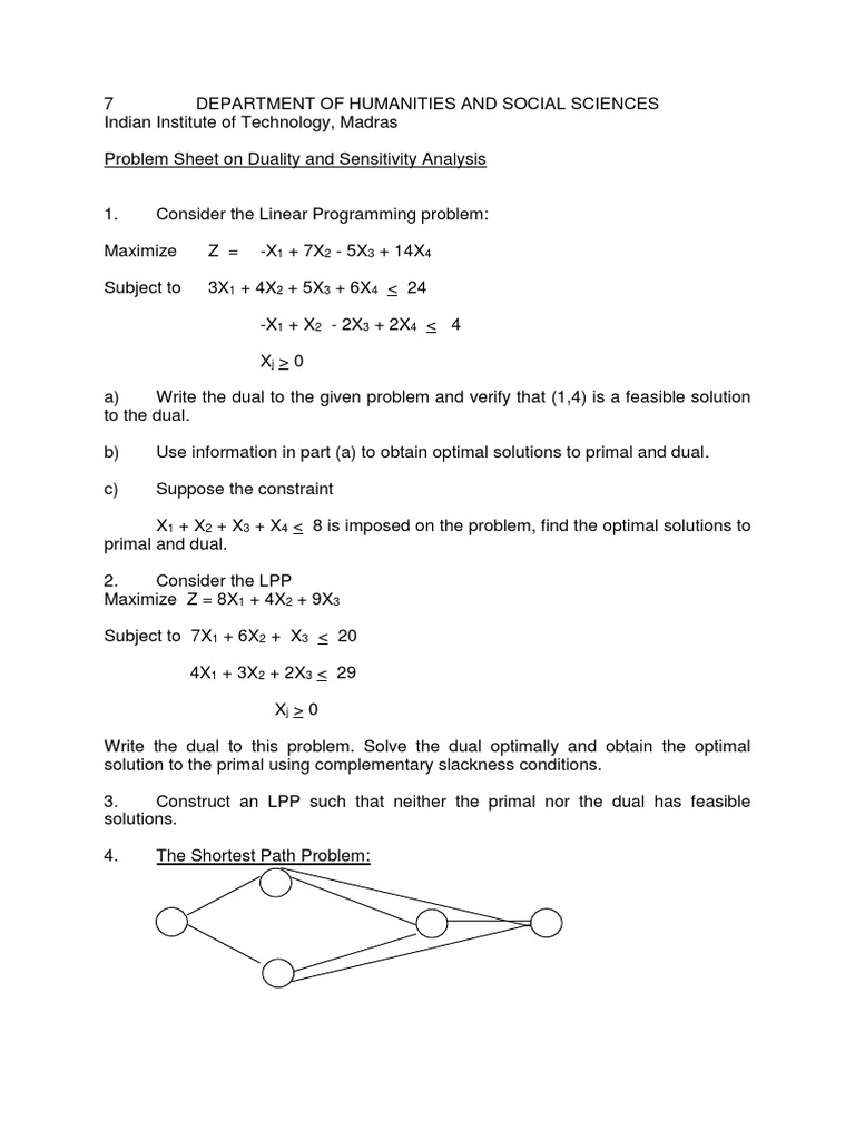 Duality in Fundamentals of Operation Research | PDF | Linear ...