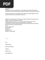 NCB Request Letter Template | PDF