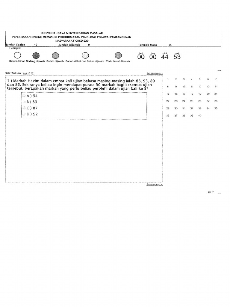 Soalan Exam Juruaudit | PDF