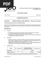 Accounting Ieb NSC Grade 12 Past Exam Papers 2017 p1 Formula Sheet ...