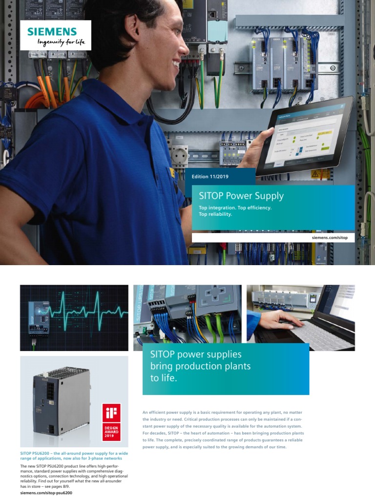 SITOP Power Supply en PDF | PDF | Power Supply | Capacitor