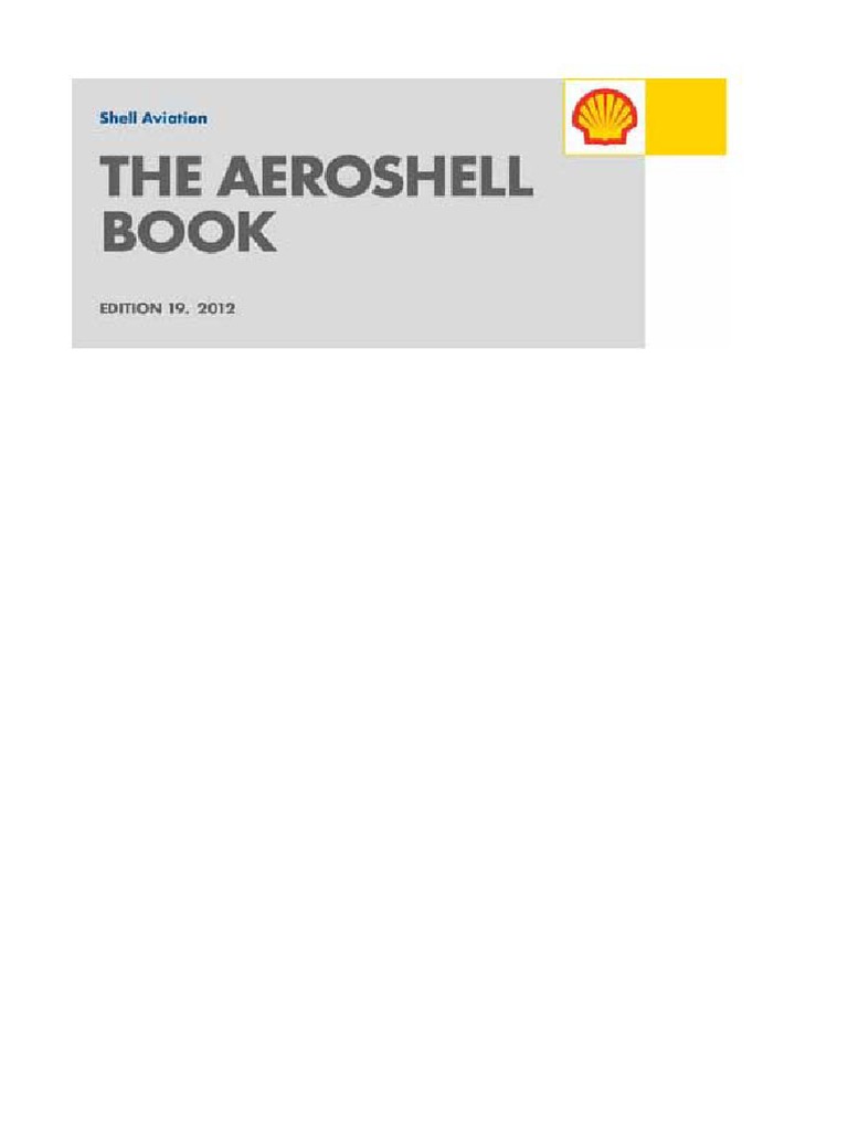 Aeroshell Book PDF | PDF | Jet Fuel | Motor Oil