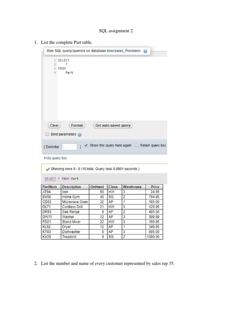 SQL 2 | PDF | Data | Information Technology Management