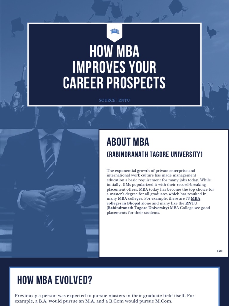 How MBA Improves Your Career Prospects | PDF | Master Of Business ...