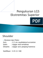 Normal ROM Setiap Regio Tubuh | PDF