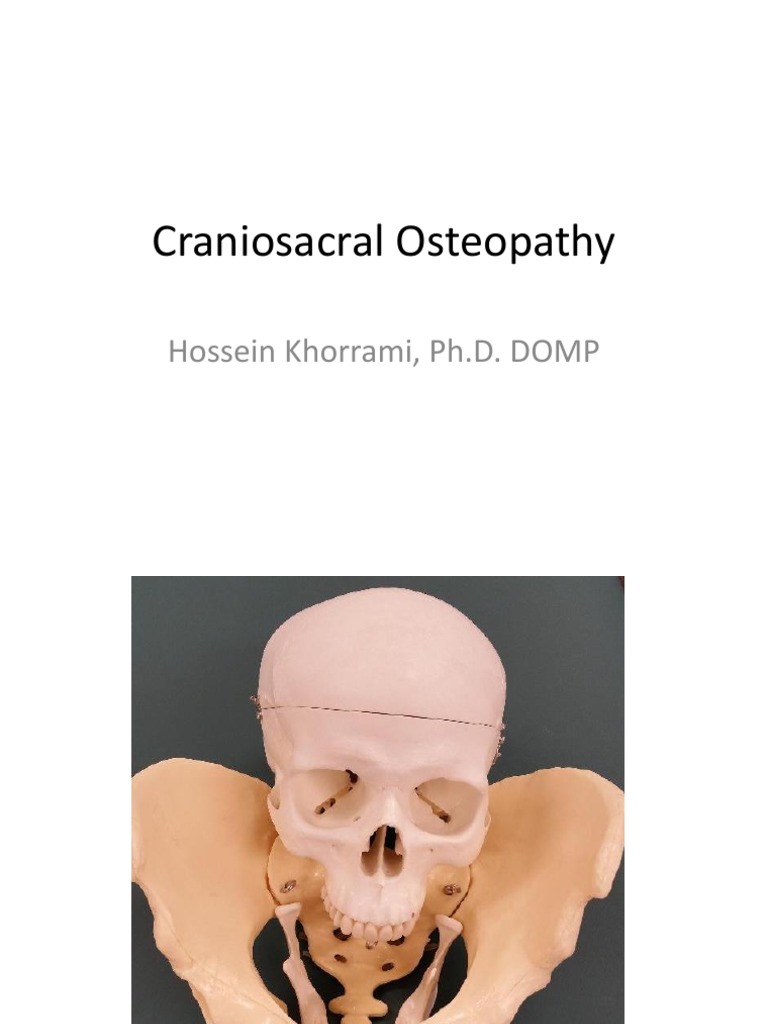 Craniosacral Osteopathy | PDF | Cerebrospinal Fluid | Human Anatomy