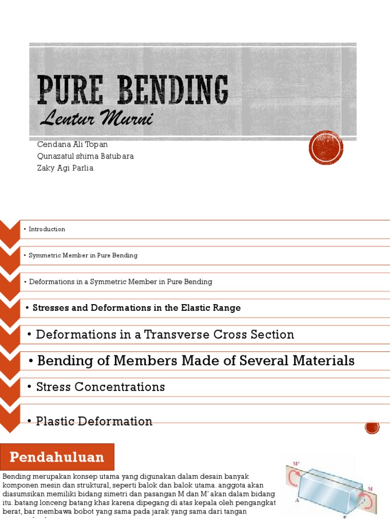 Pure Bending | PDF