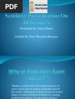 Defoamer Testing Method | PDF | Foam | Liquids