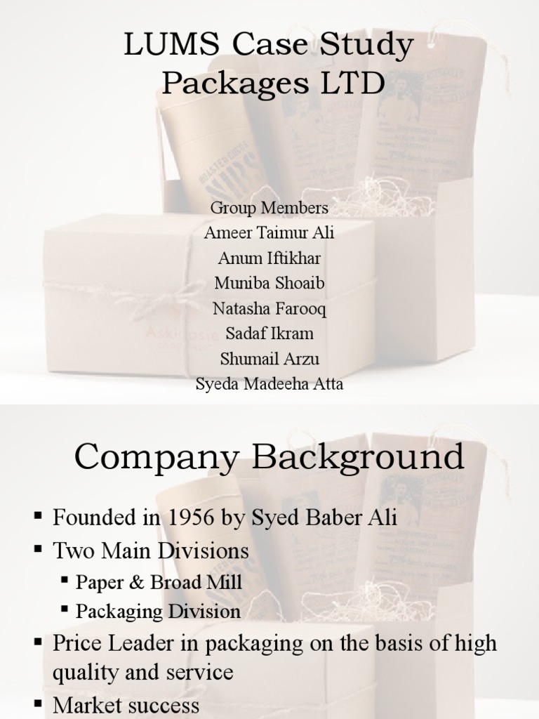 Lums Case Study Packages | PDF | Databases | Computing