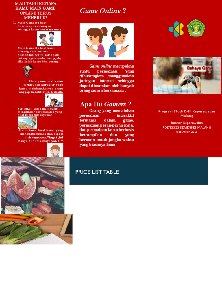 Leaflet Page 1 Game Online | PDF