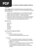 Metode dan Prinsip Perkolasi dalam Ekstraksi | PDF