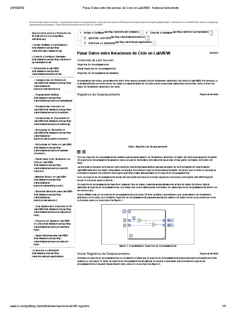 Labview Datos en Estructuras o Ciclos | PDF | Arquitectura de ...